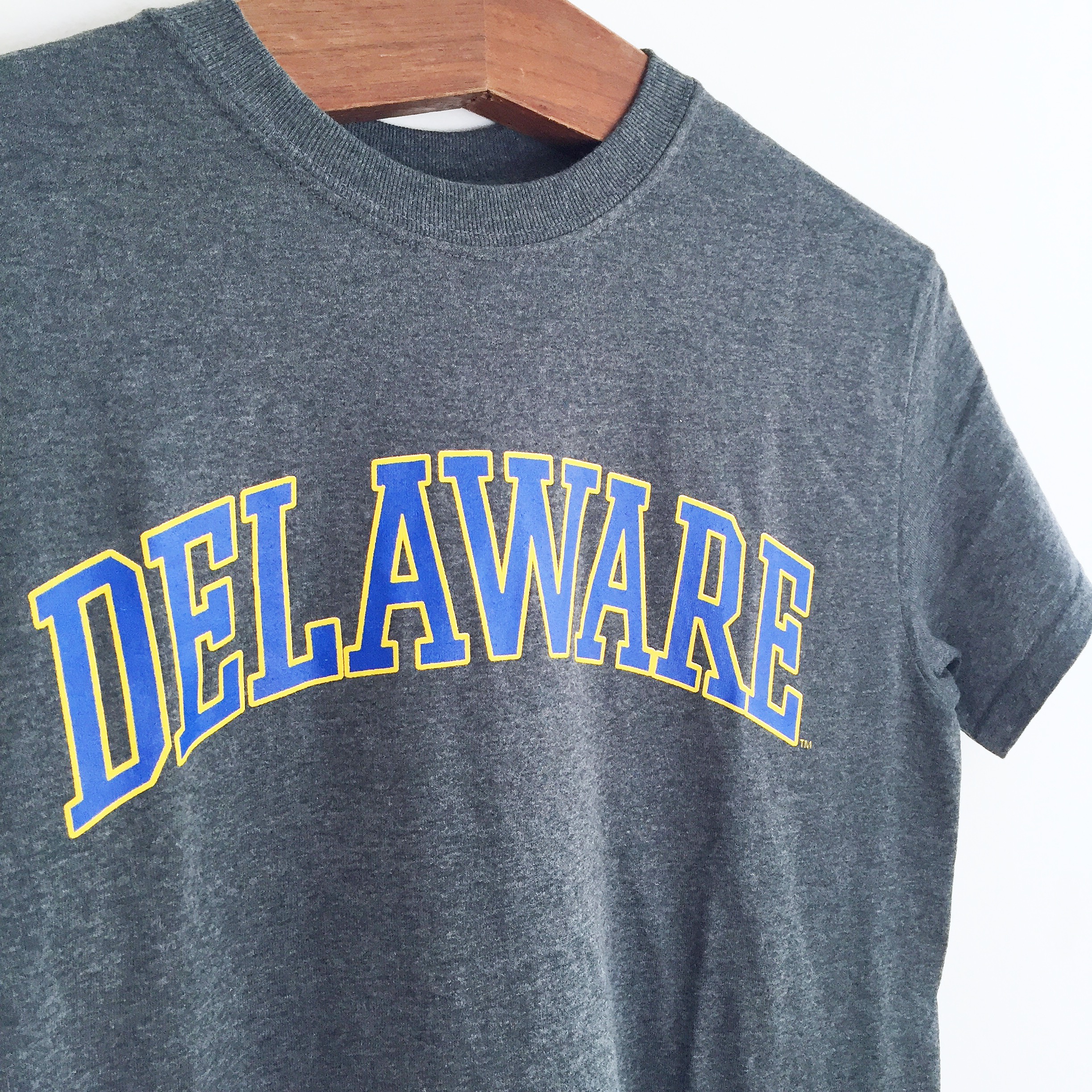 University of Delaware Arched Delaware T-shirt – Graphite – National 5 ...