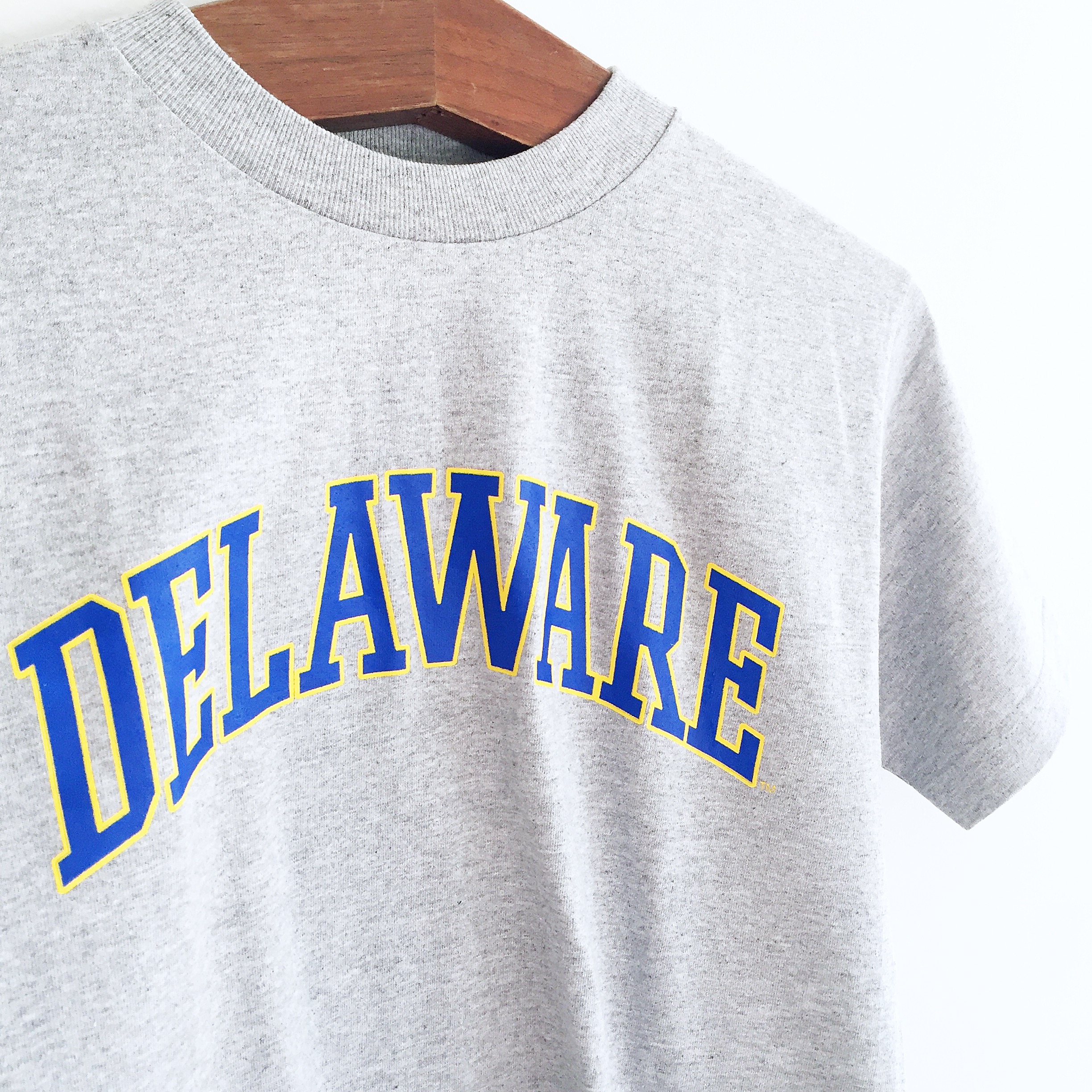 University of Delaware Arched Delaware T-shirt – Oxford – National 5 and 10