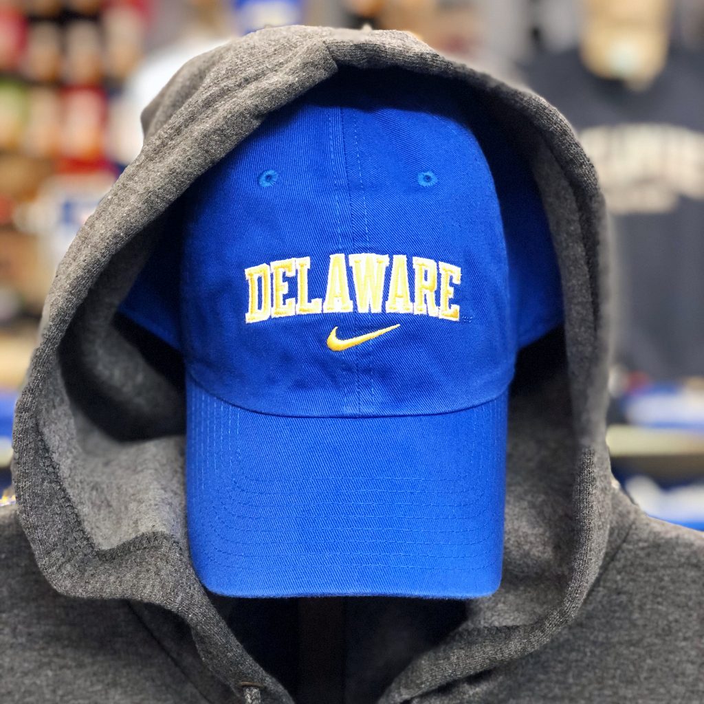 University of Delaware Arched Delaware Hat – Grey – National 5 and 10