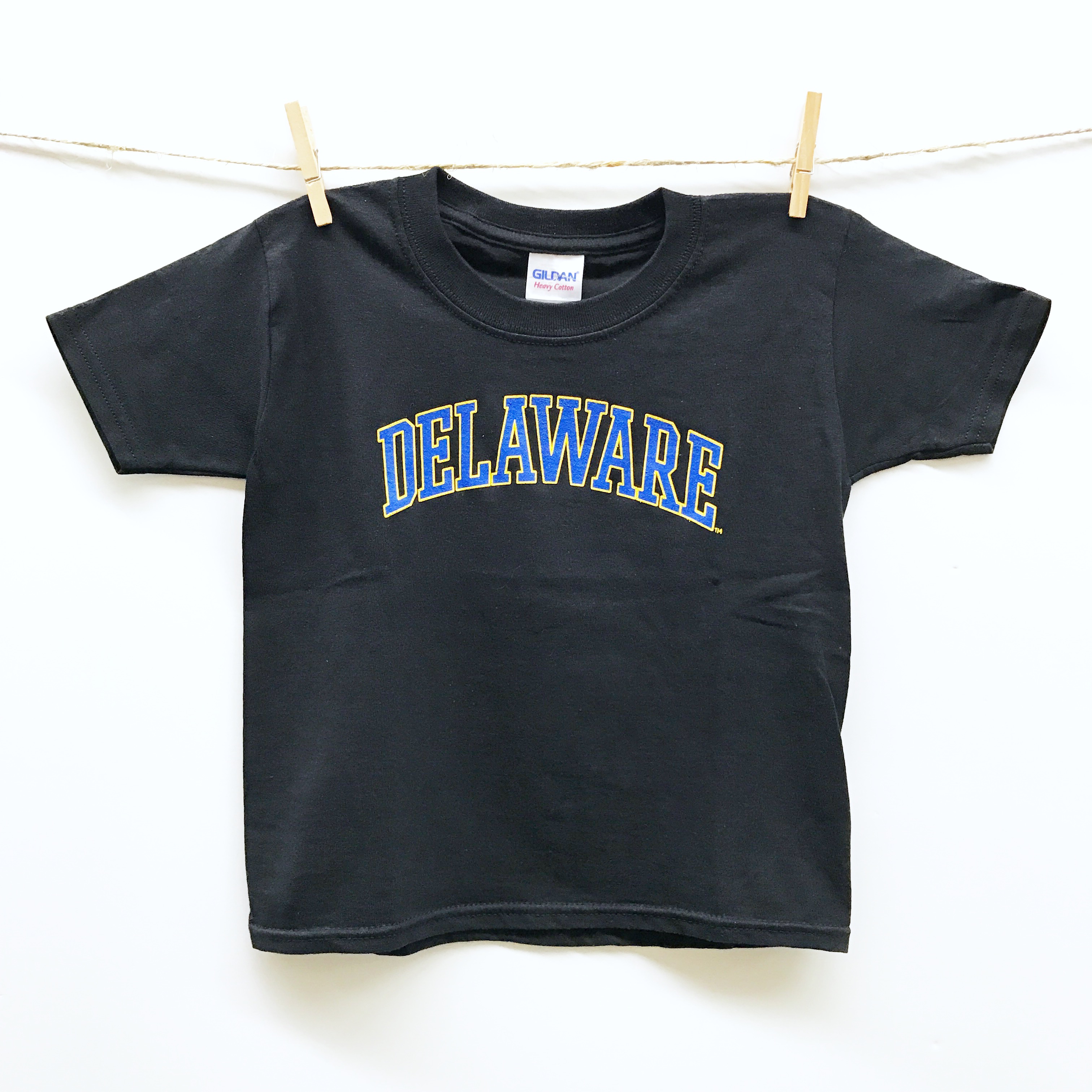 University of Delaware Youth Arched Delaware T-shirt – Black – National ...