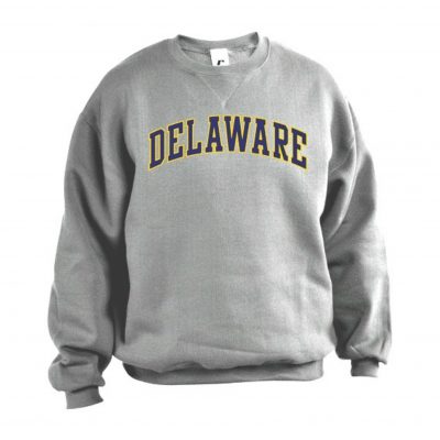University of Delaware Arched Delaware Crew Neck Sweatshirt – National ...