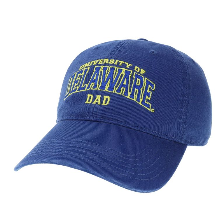 University of Delaware Arched Delaware Hat – Grey – National 5 and 10