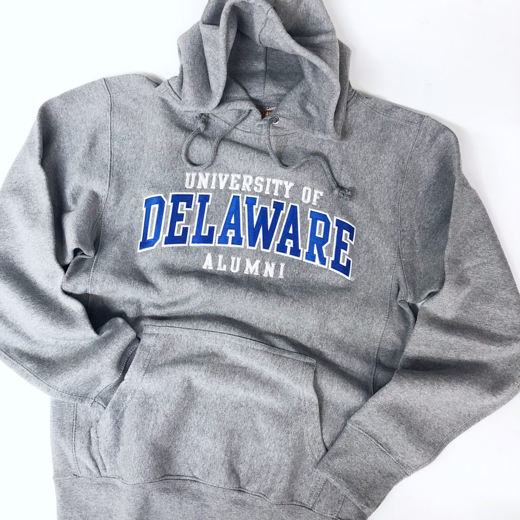 University of Delaware Alumni Embroidered Hoodie Sweatshirt – National ...