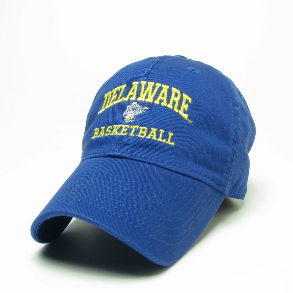 University of Delaware Basketball Hat – Royal – National 5 and 10