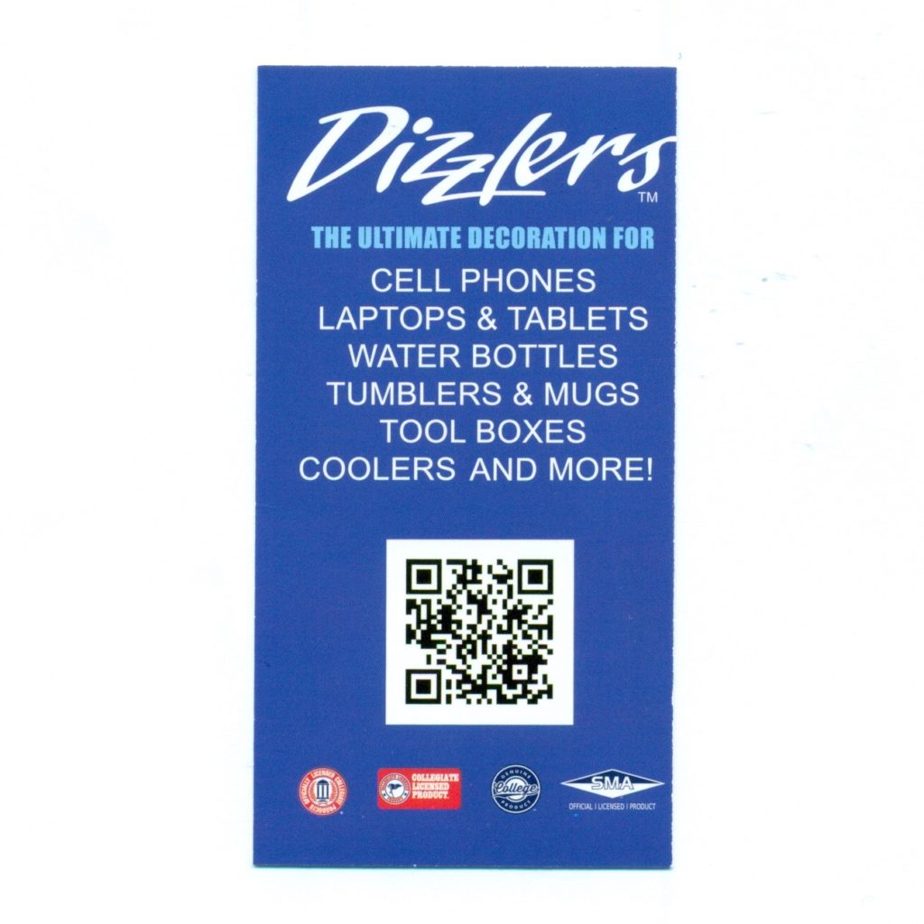 University of Delaware B+W Stacked Athletic Logo Dizzler Decal ...