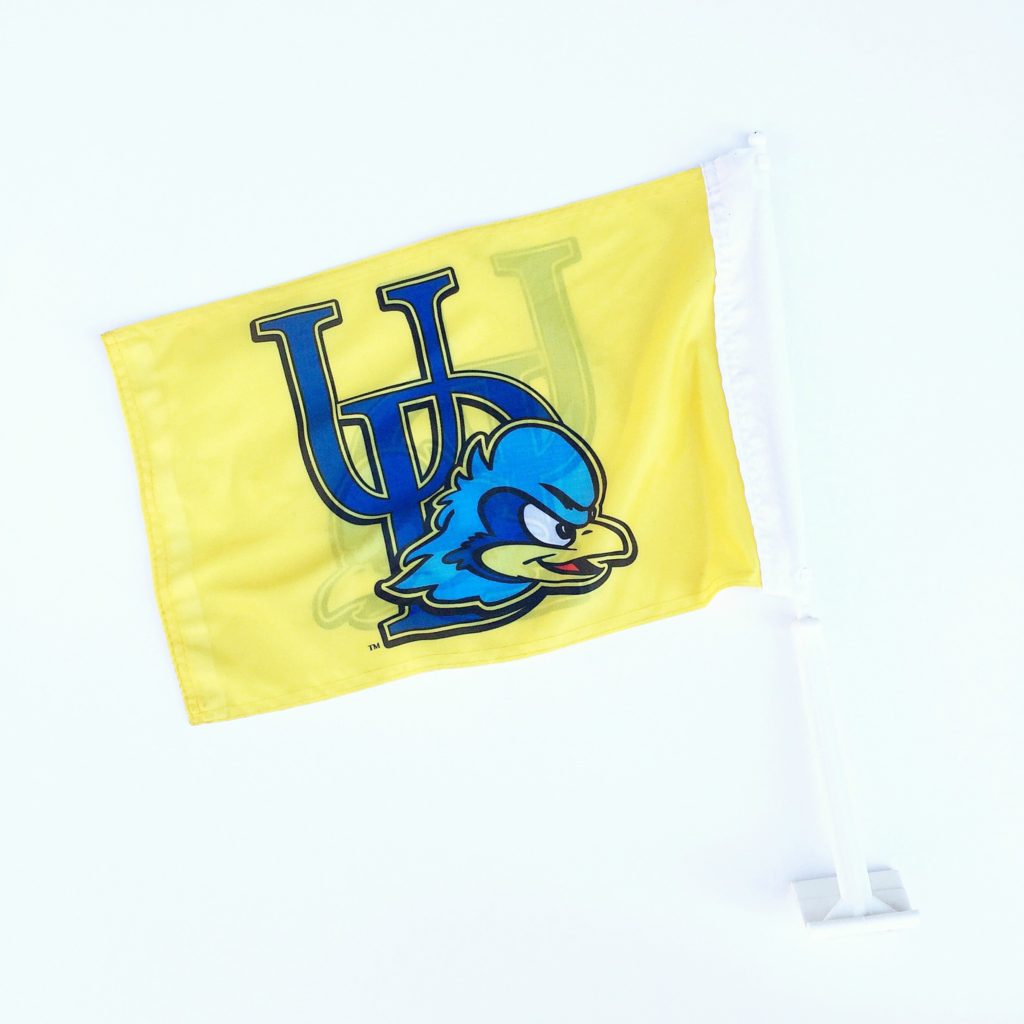 University of Delaware Stacked Athletic Logo Flag – National 5 and 10