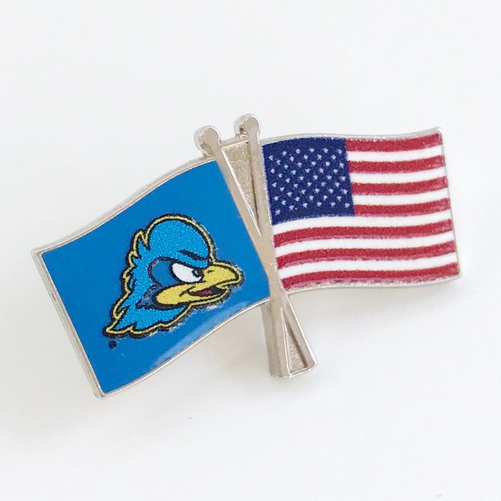University of Delaware Flag Pin – National 5 and 10