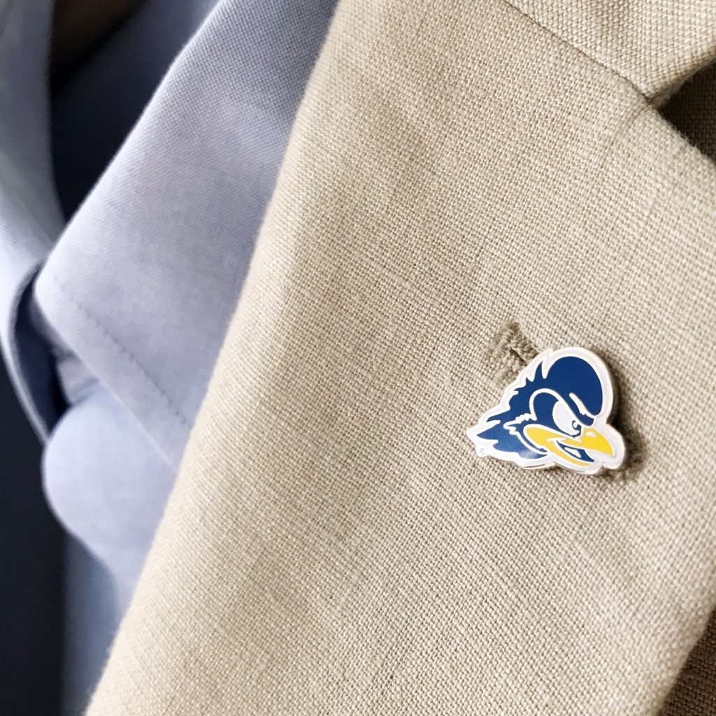 University of Delaware YoUDee Enamel Pin – National 5 and 10
