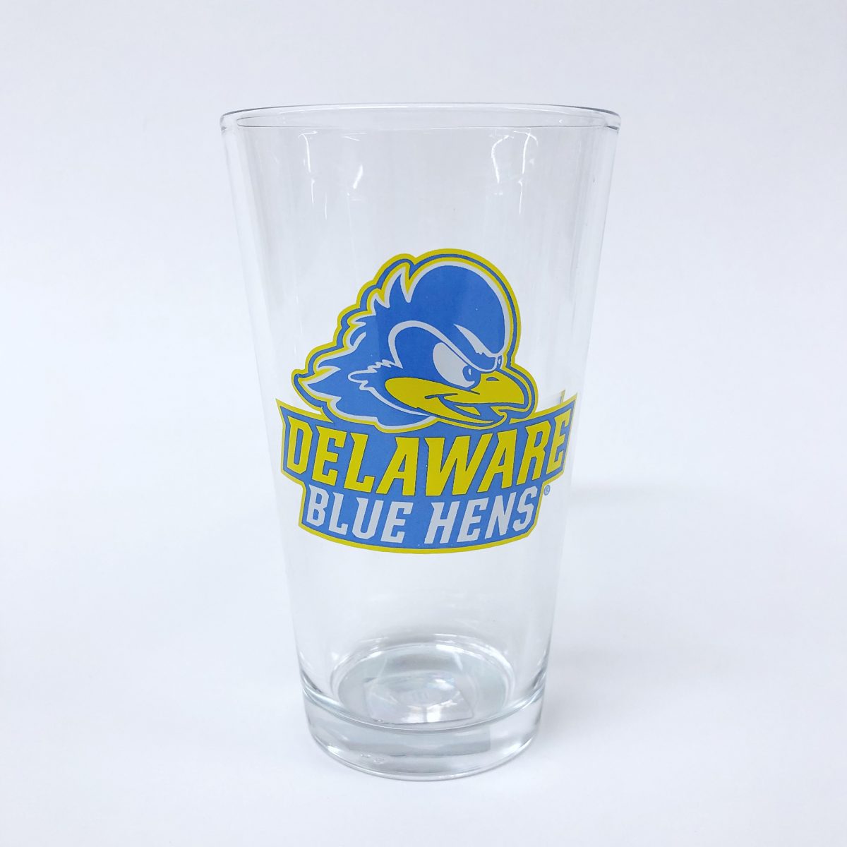 University of Delaware Blue Hens Stacked Athletic Logo Pint Glass ...