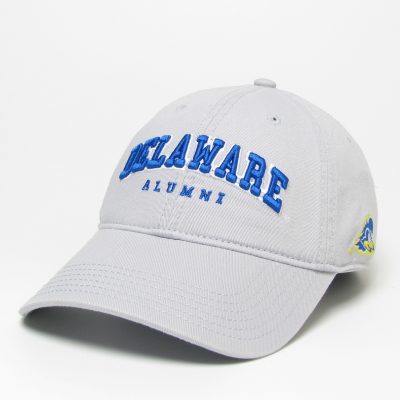 University of Delaware Arched Delaware Hat – Grey – National 5 and 10