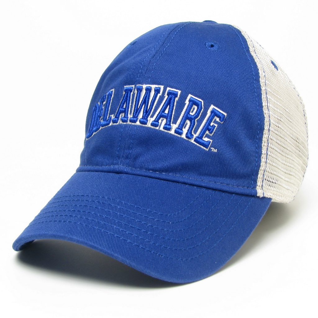 University of Delaware Arched Delaware Hat – Grey – National 5 and 10