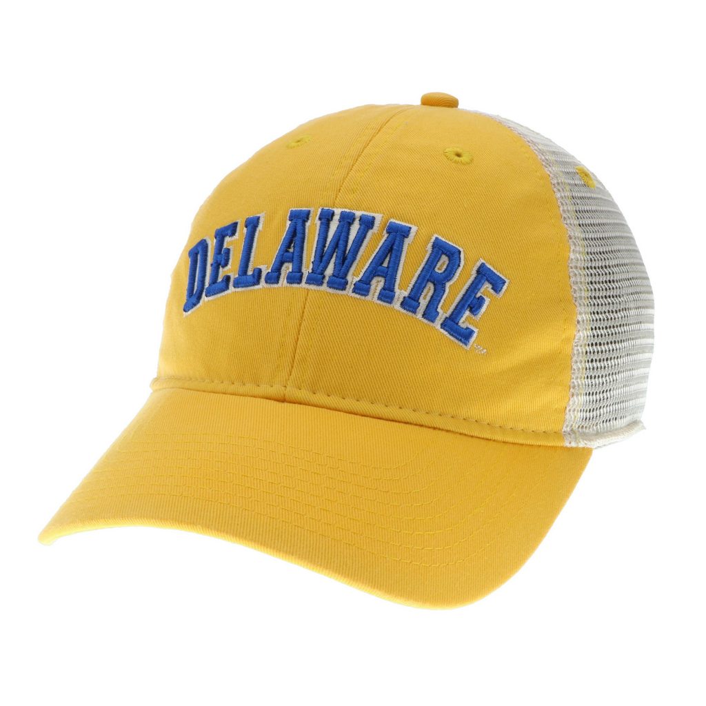 University of Delaware Arched Delaware Hat – Grey – National 5 and 10