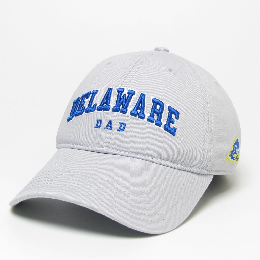University of Delaware Arched Delaware Hat – Grey – National 5 and 10