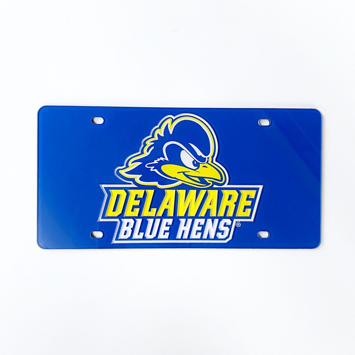 University of Delaware Blue Hens License Plate Frame – National 5 and 10
