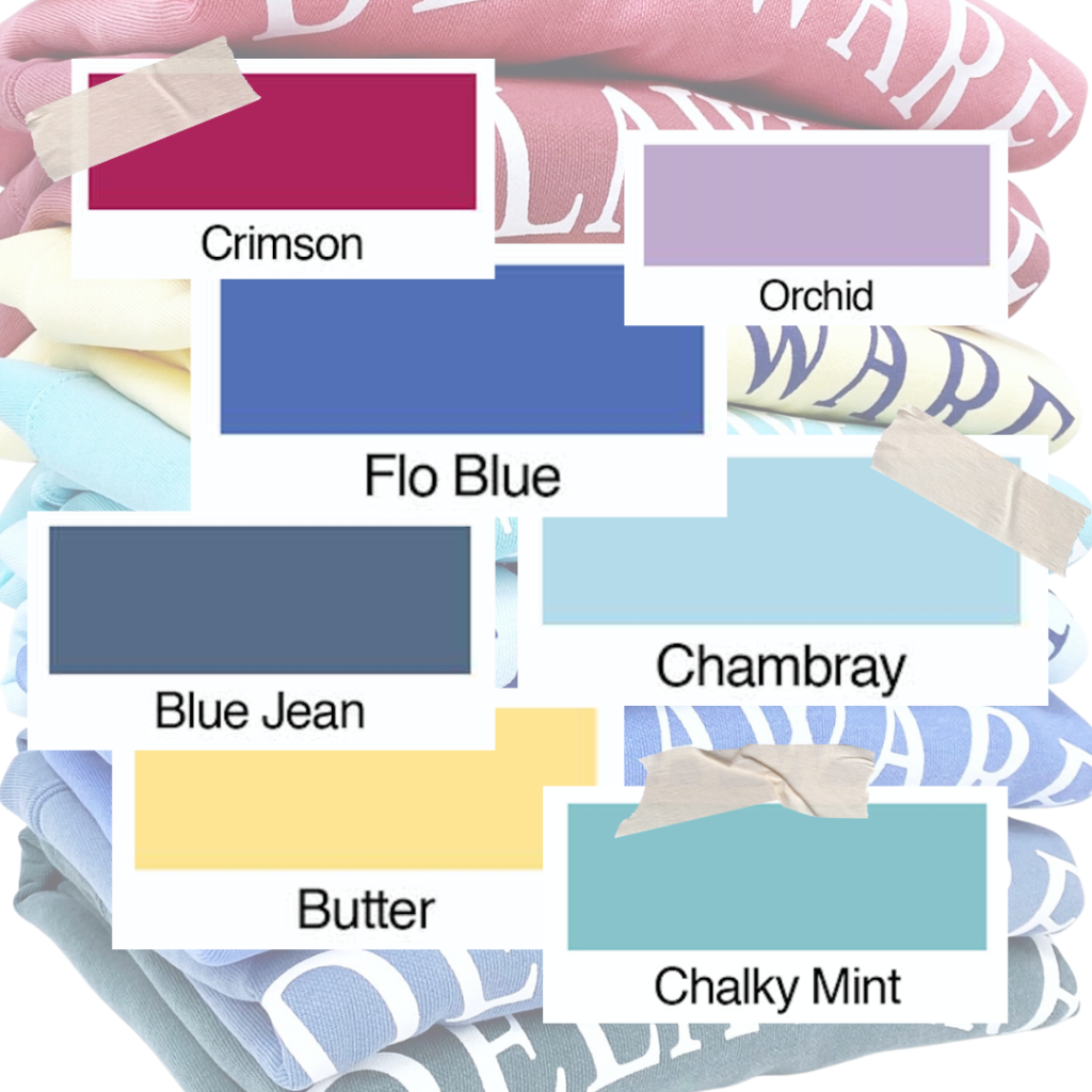 University of Delaware Comfort Colors Alumni Crew Neck Sweatshirt ...