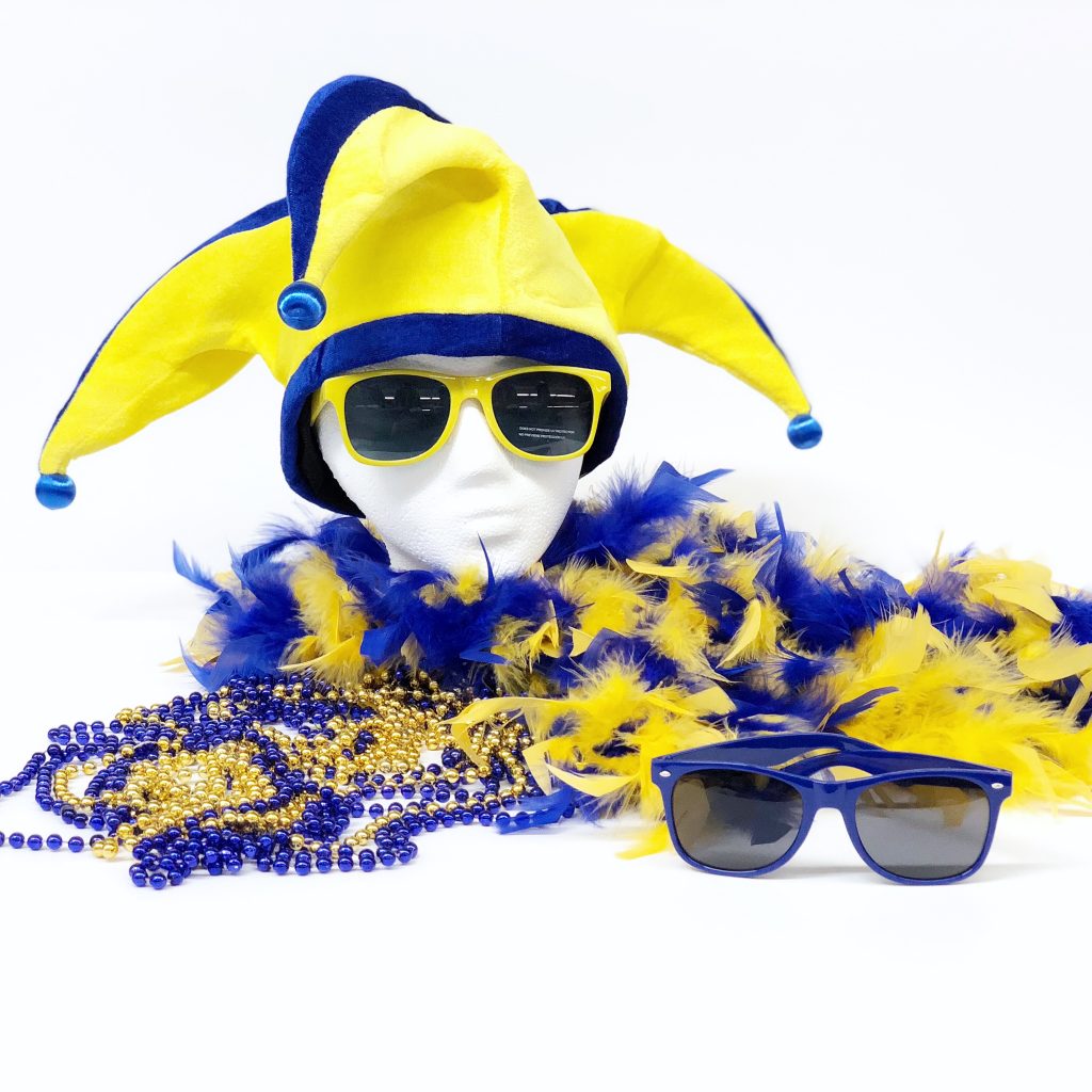 University of Delaware Blue and Yellow Jester Hat – National 5 and 10