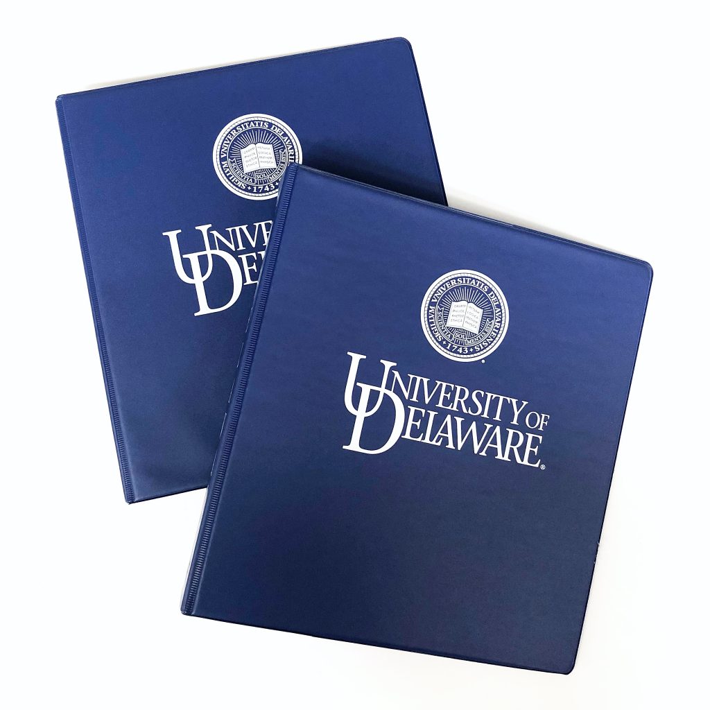 University of Delaware 3-Ring Binder – National 5 and 10