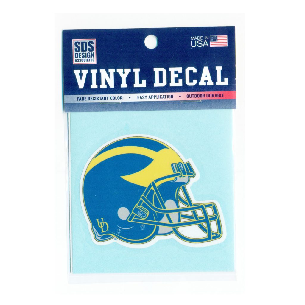 University of Delaware Blue Hens Football Helmet Decal – National 5 and 10