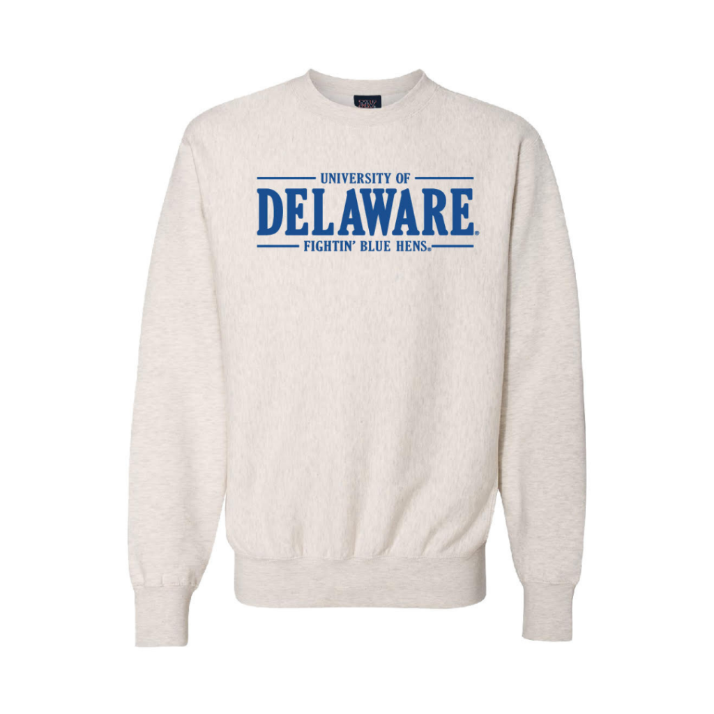 University of Delaware Arched Delaware Hoodie Sweatshirt – Royal ...