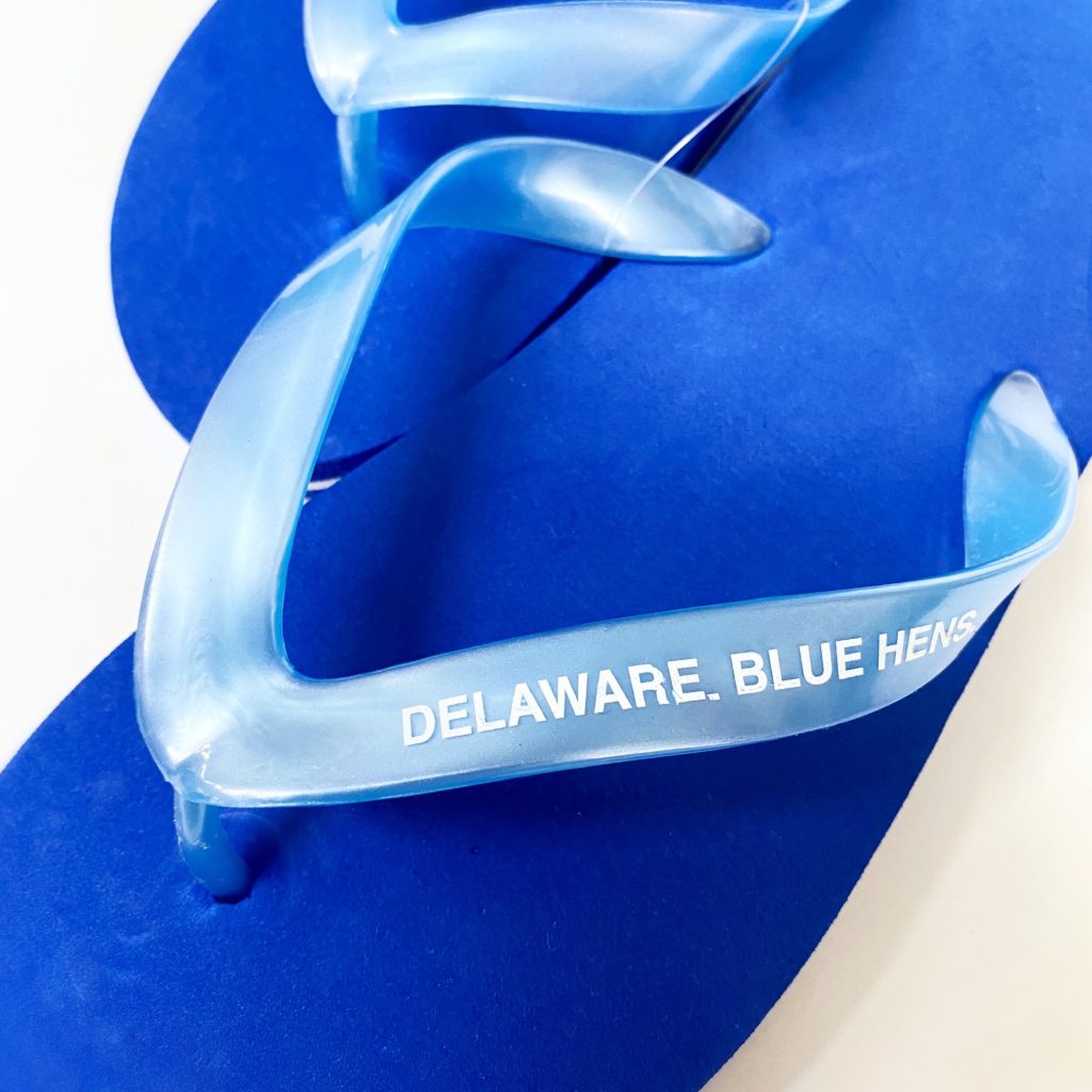 University of Delaware Flip Flops – National 5 and 10