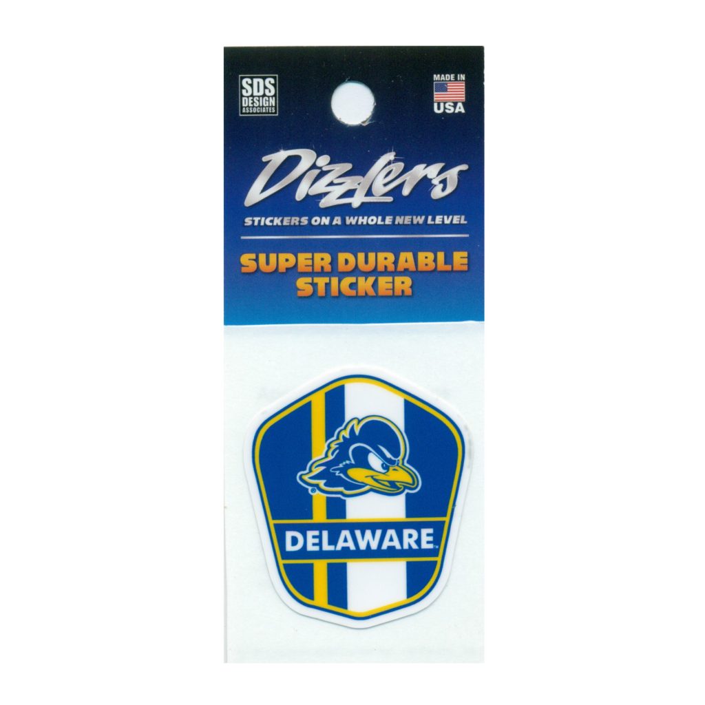 University of Delaware Striped YoUDee Shield Dizzler Decal – National 5 ...