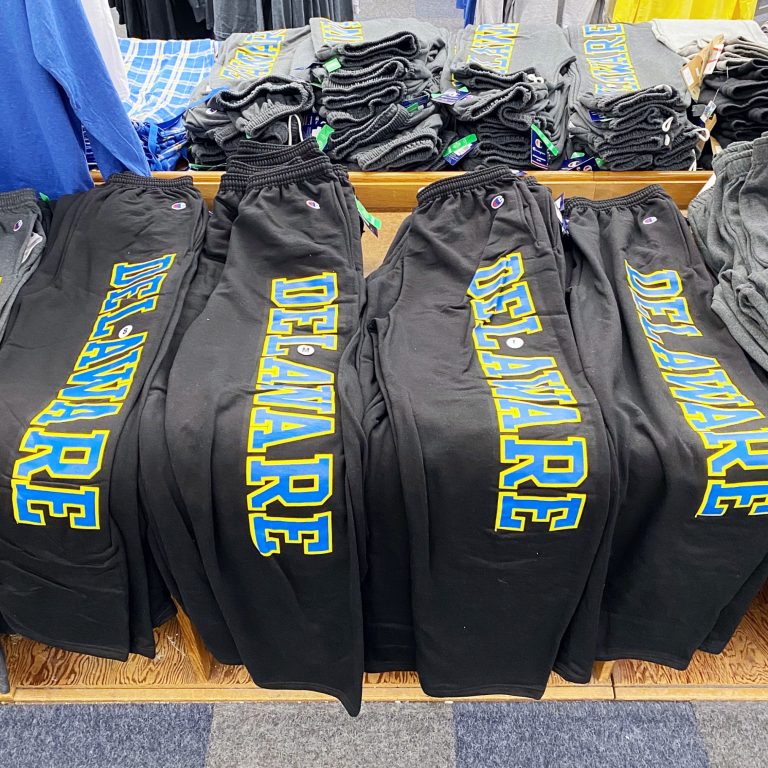 University of Delaware Champion Big Delaware Sweatpants – Black ...