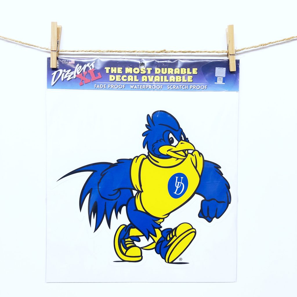 University of Delaware Oversized Struttin’ YoUDee Dizzler Decal ...