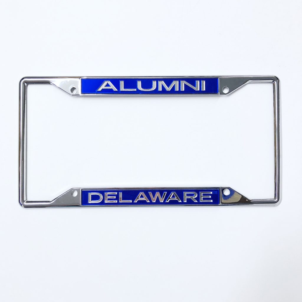 University of Delaware Royal Alumni License Plate Frame – National 5 and 10