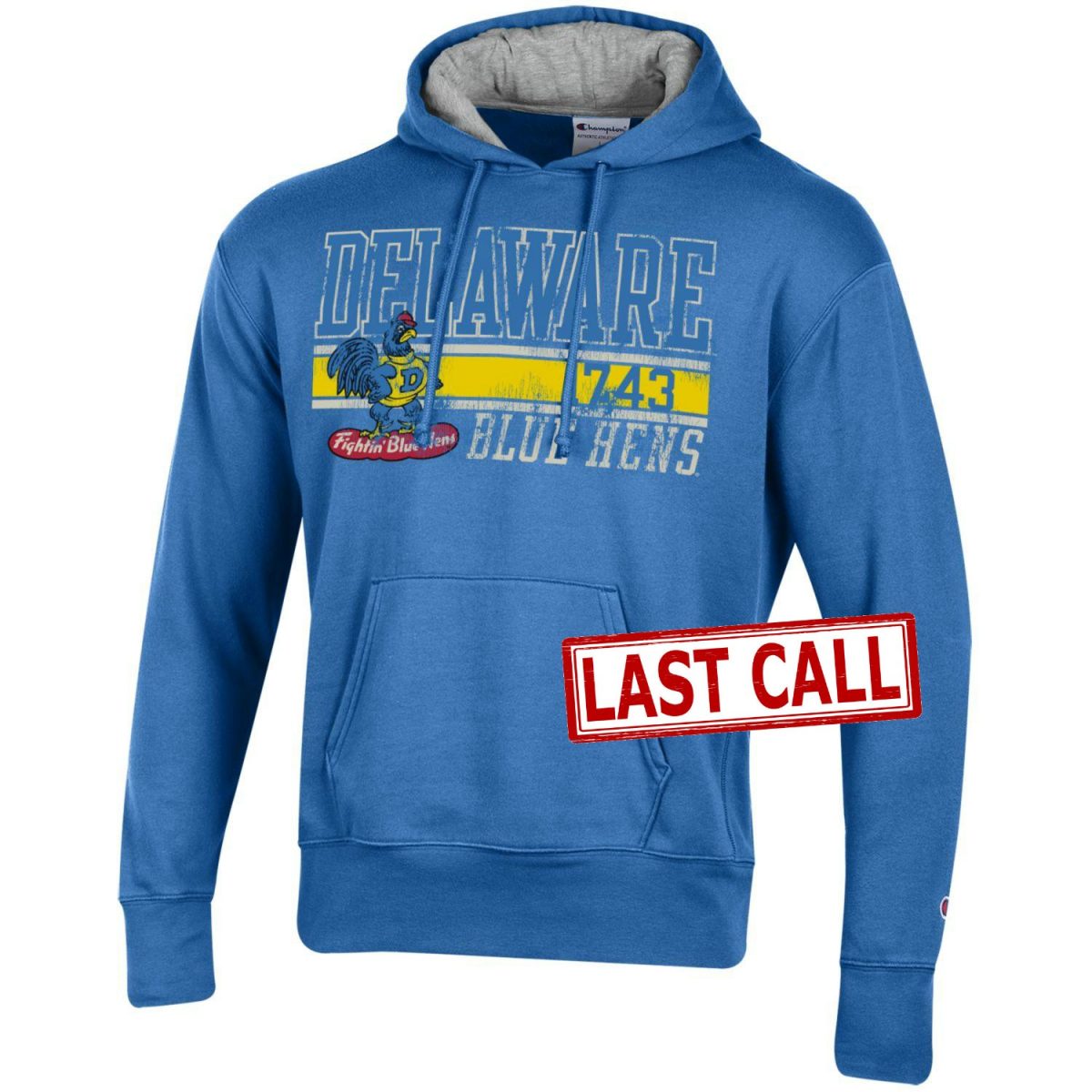 University of Delaware Champion Fightin’ Blue Hens Retro Hoodie ...