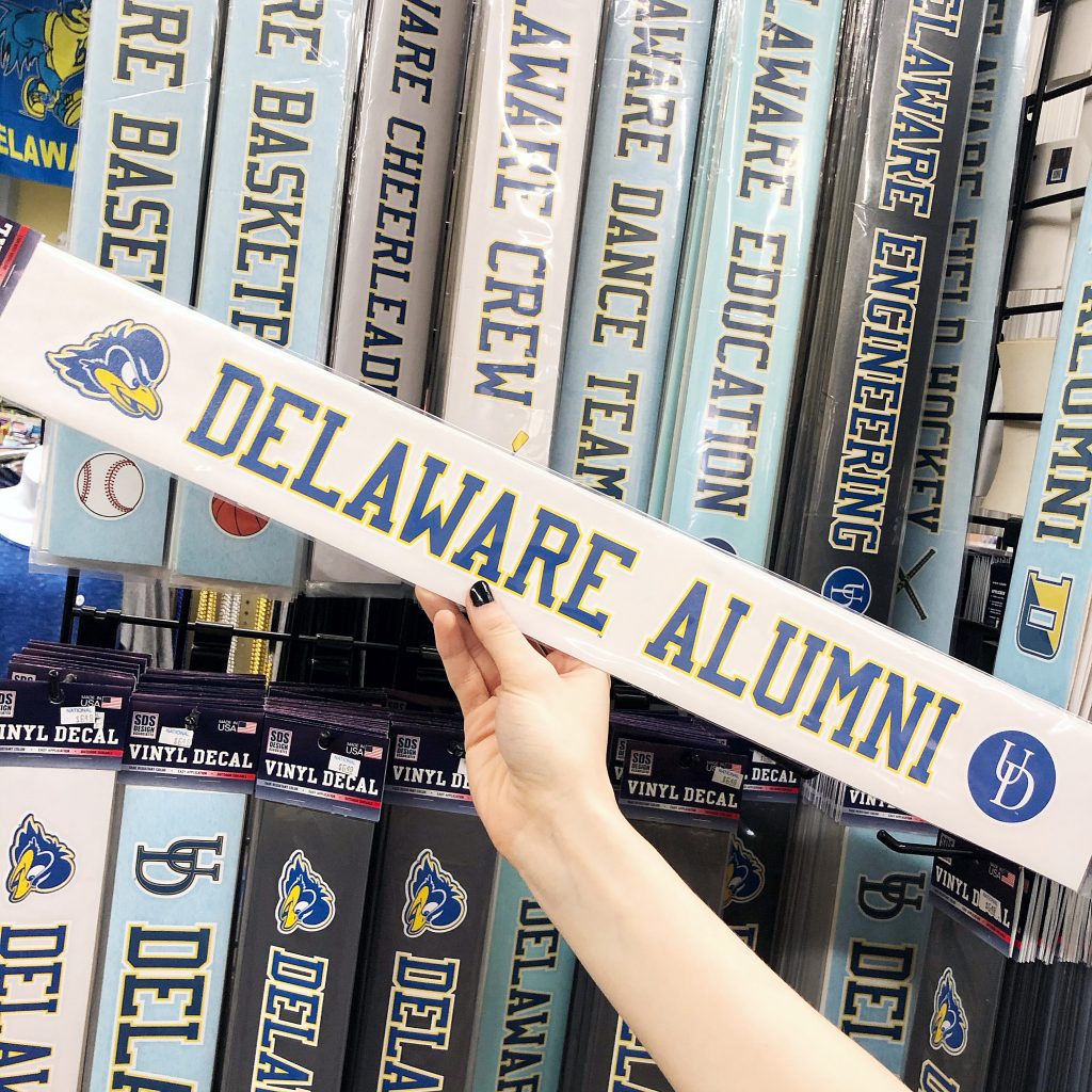 University of Delaware Alumni Decal – National 5 and 10