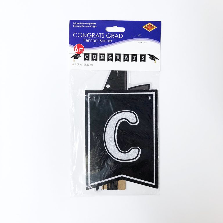 Congrats Graduation Pennant Banner – National 5 and 10