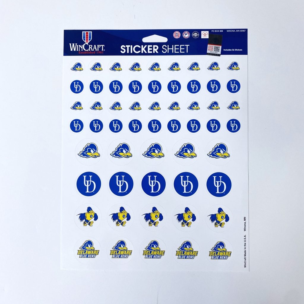 University of Delaware Perfect Cut Vintage Fightin’ Blue Hens Decal ...