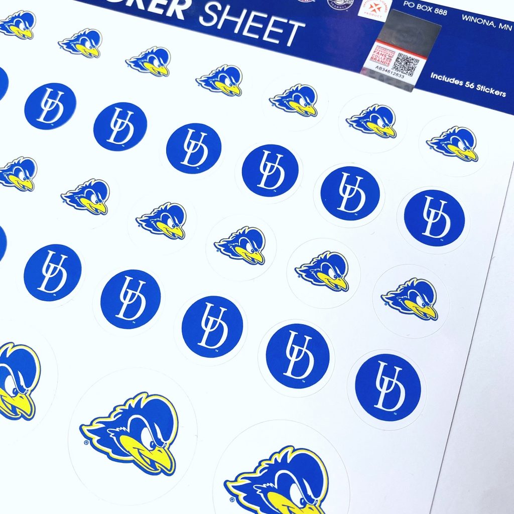 University of Delaware Perfect Cut Vintage Fightin’ Blue Hens Decal ...