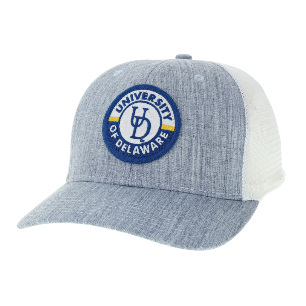 University of Delaware Arched Delaware Hat – Grey – National 5 and 10
