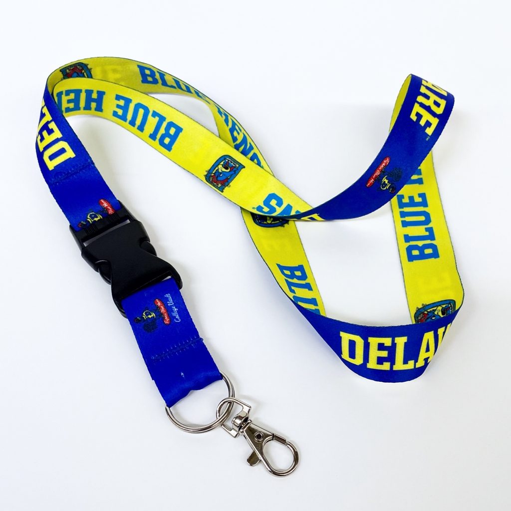 University of Delaware Retro Logo Breakaway Key Chain Lanyard ...