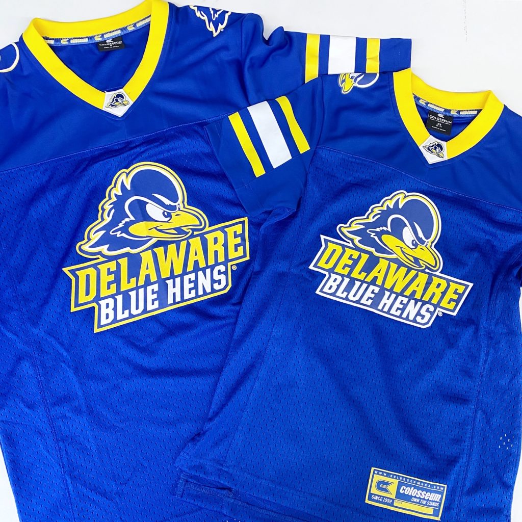 University of Delaware Youth Football Jersey – National 5 and 10