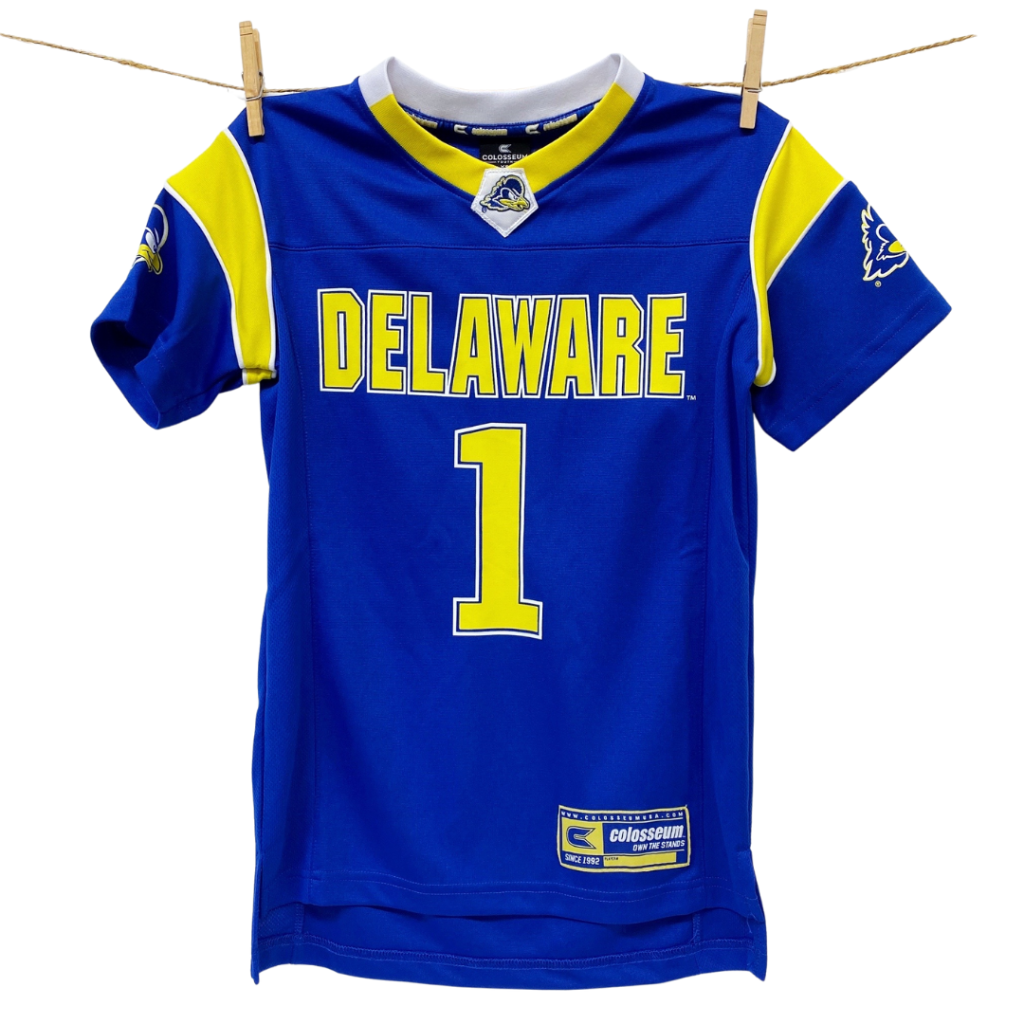University of Delaware Youth Football Jersey – National 5 and 10