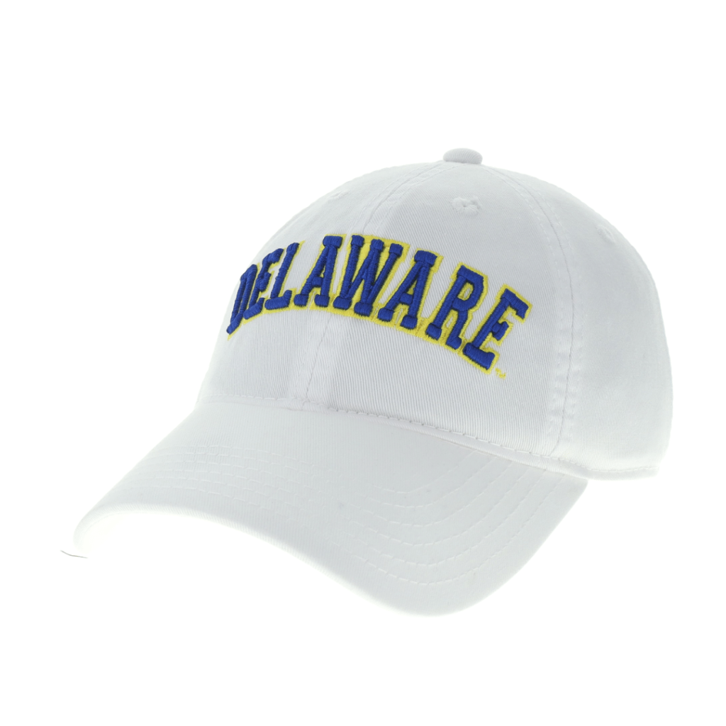 University of Delaware Youth Arched Delaware Hat – White – National 5 ...
