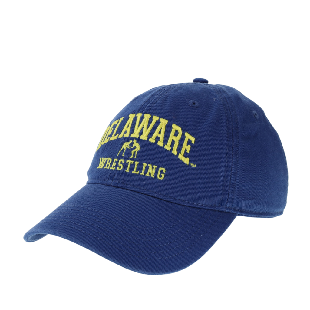 University of Delaware Wrestling Hat – Royal – National 5 and 10