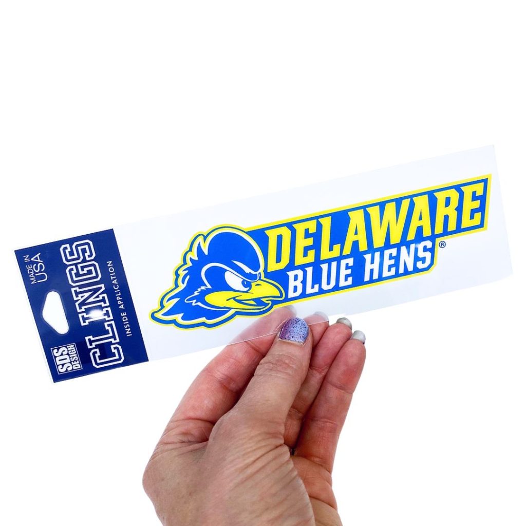 University of Delaware Horizontal Athletic Logo Cling Decal – National ...