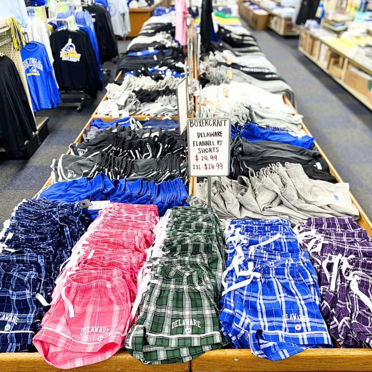Delaware Women’s Flannel Boxer Shorts – National 5 and 10